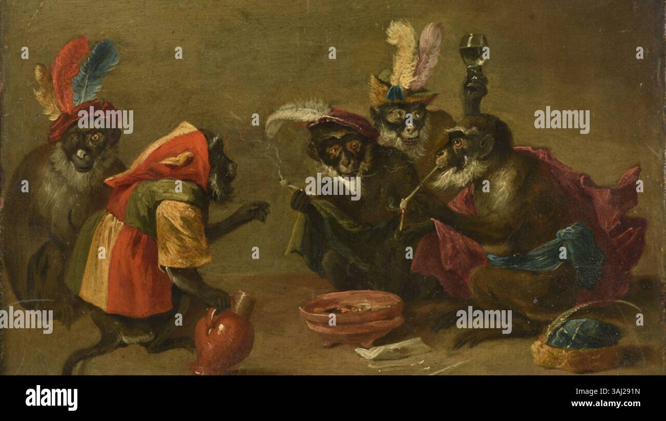 David Teniers the Younger's painting from the 17th century depicts ...