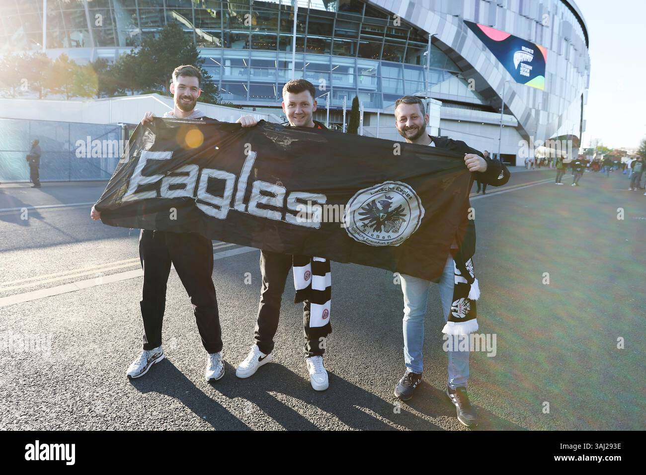 Tottenham Hotspur Stadium, London, UK. 10th Apr, 2025. UEFA Europa ...
