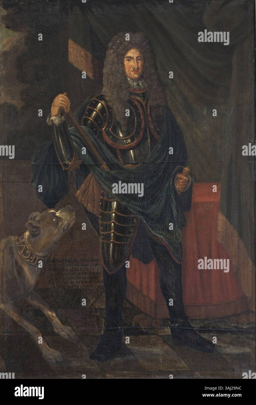 This portrait of Johann Friedrich I. von Hohenlohe-Neuenstein, painted ...