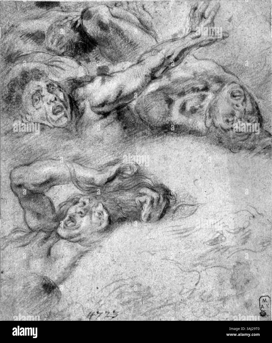 This 18th-century artwork, created by an unknown artist, depicts the ...