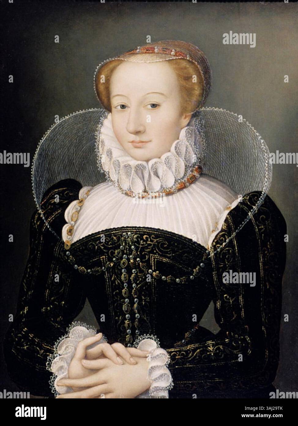 French lady of the court 1500s hi-res stock photography and images - Alamy