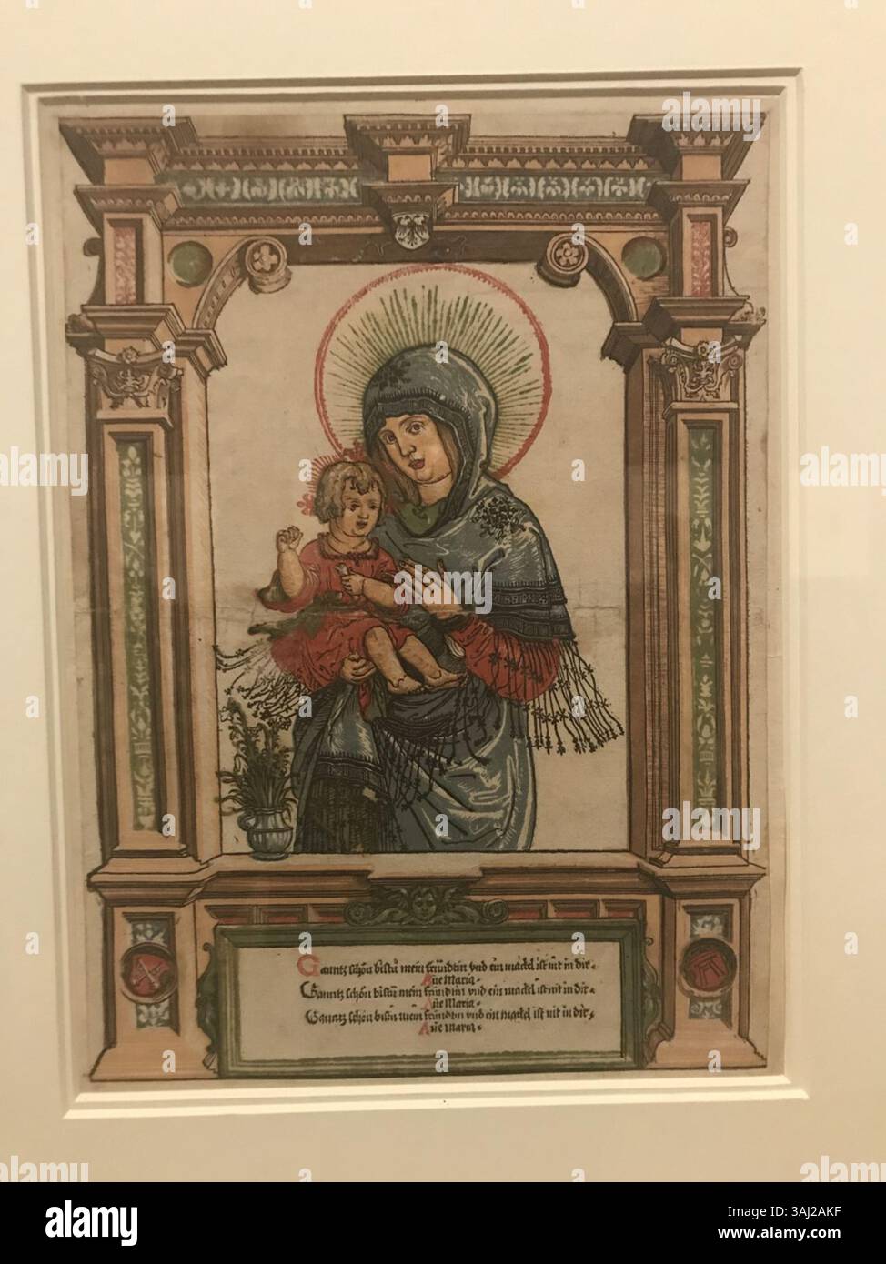 Albrecht Altdorfer’s 'Die Schöne Maria,' created between 1519-1520, is ...