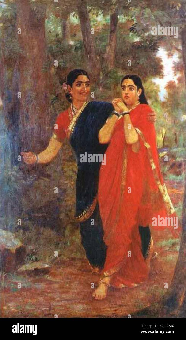 Raja Ravi Varma (1848–1906) was a pioneering Indian artist, known for ...