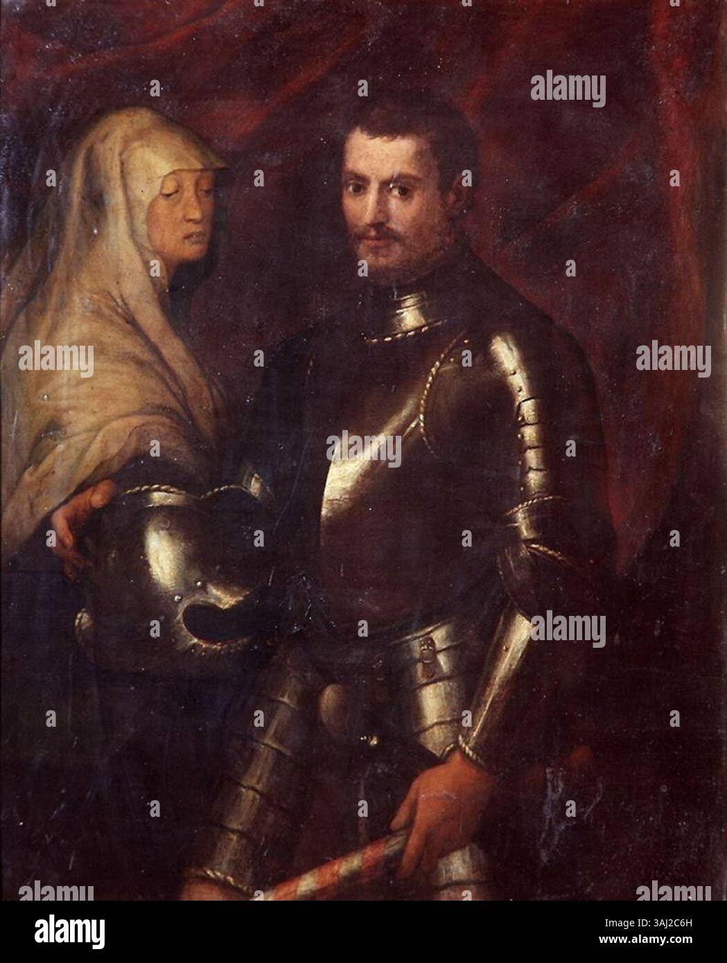 This 16th-century portrait by Giovanni Battista Naldini depicts ...