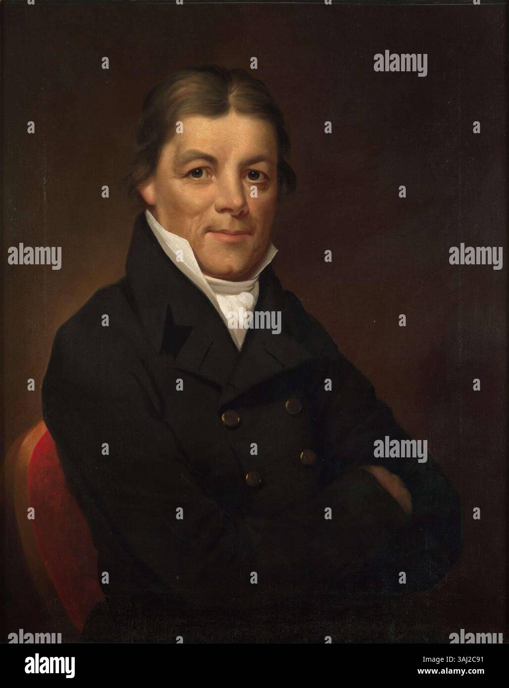 This early 19th-century portrait by Joseph Wood features John Randolph ...