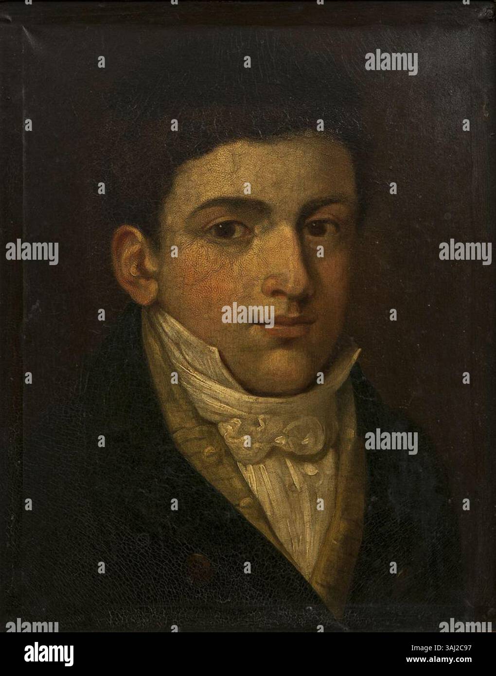 This portrait of Jacob Mendes da Costa, painted in 1783, depicts the ...