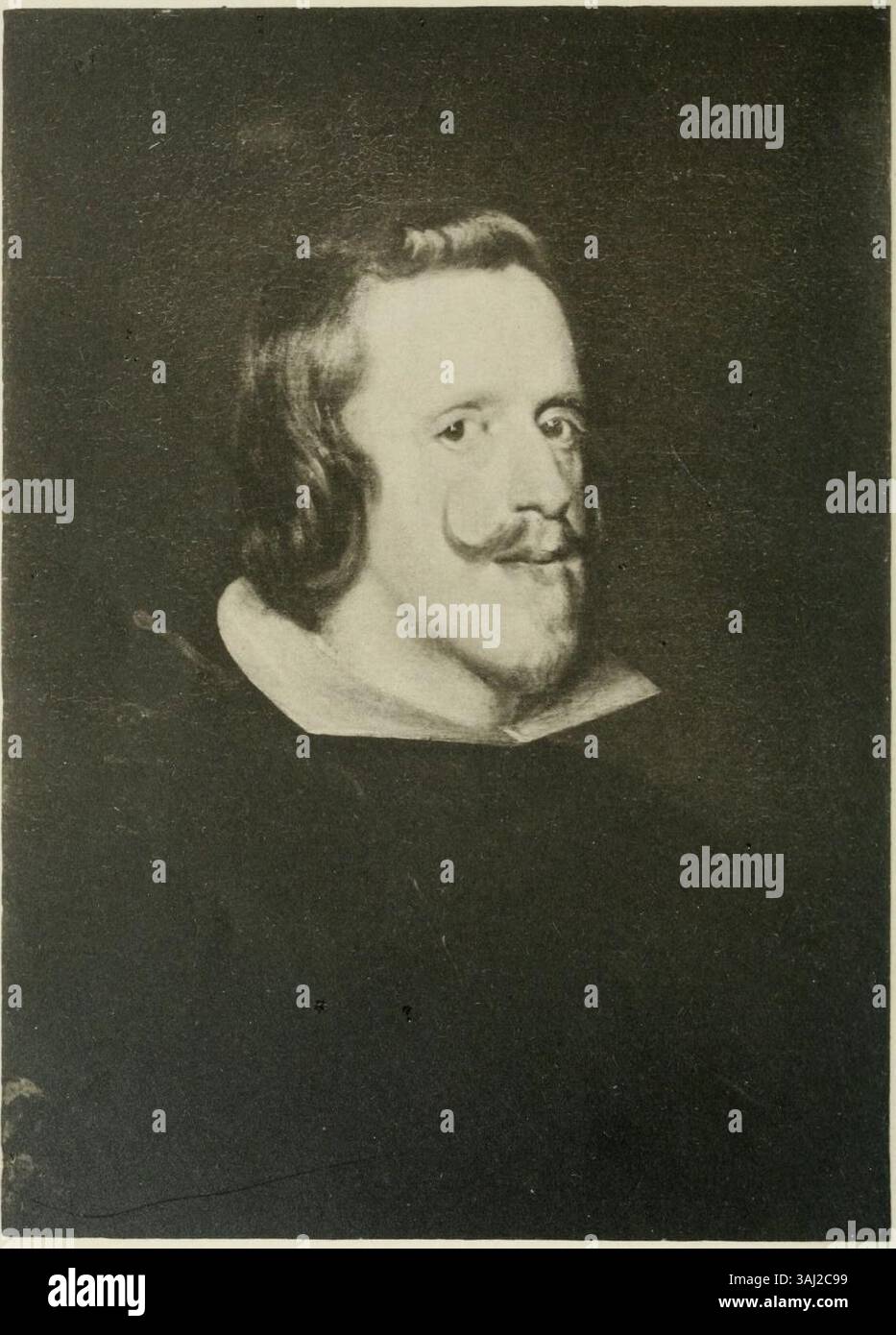 Diego Velázquez's portrait of Philip IV of Spain, painted around 1650 ...