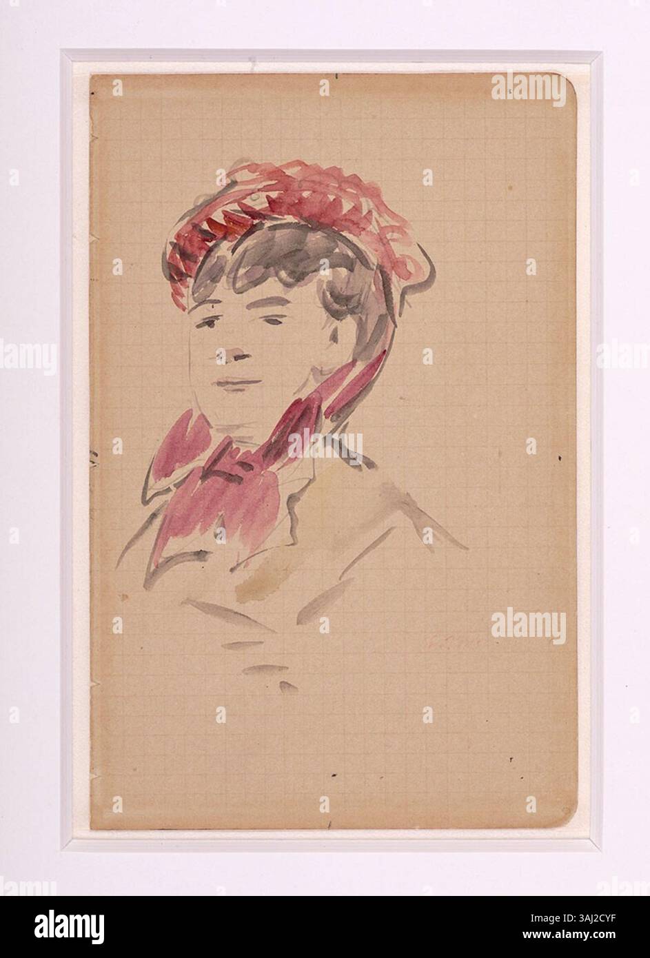 Édouard Manet’s 1880 portrait of Isabelle Lemonnier exemplifies his ...