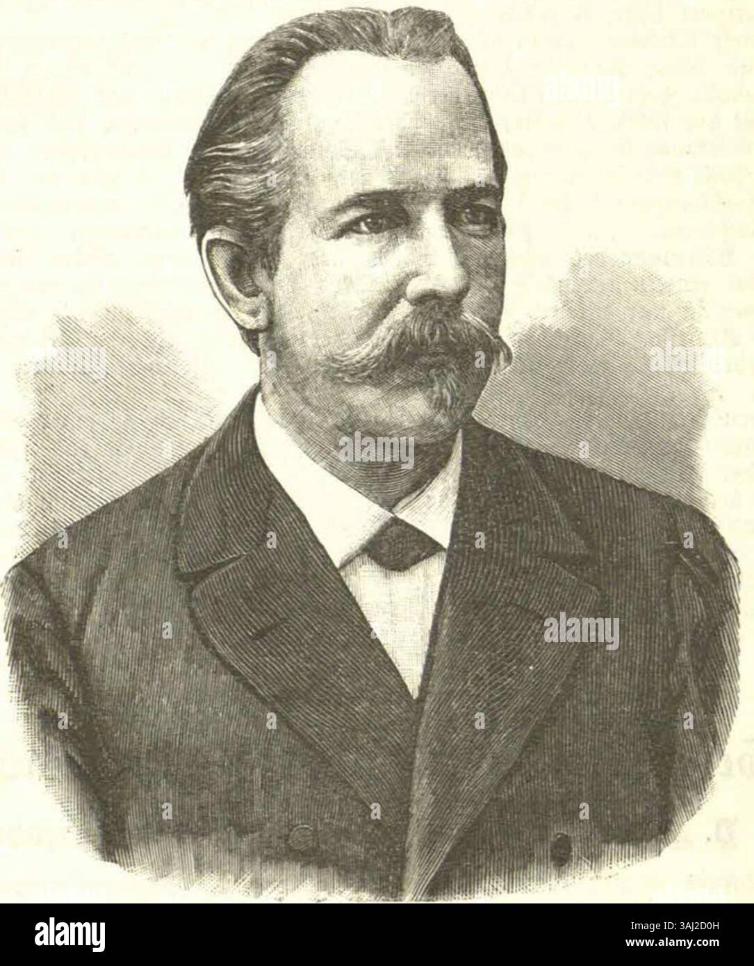 This 1899 portrait by Joseph Partsch captures a figure in a cropped ...