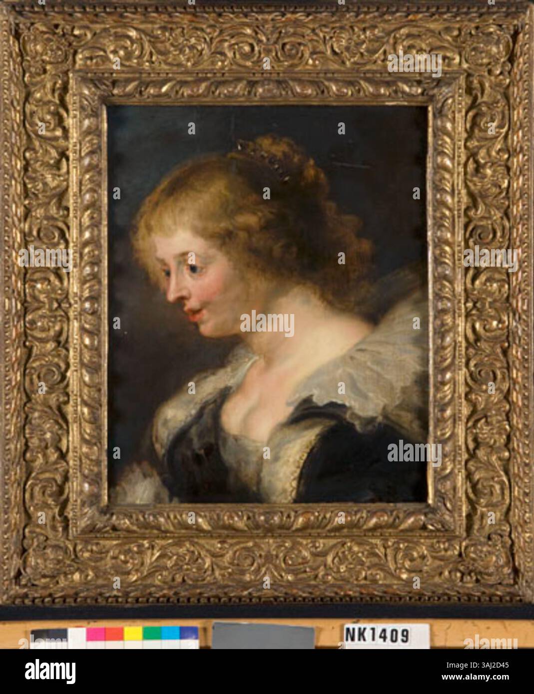 Portrait of Hélène Fourment (1614-1673), second wife of Peter Paul ...