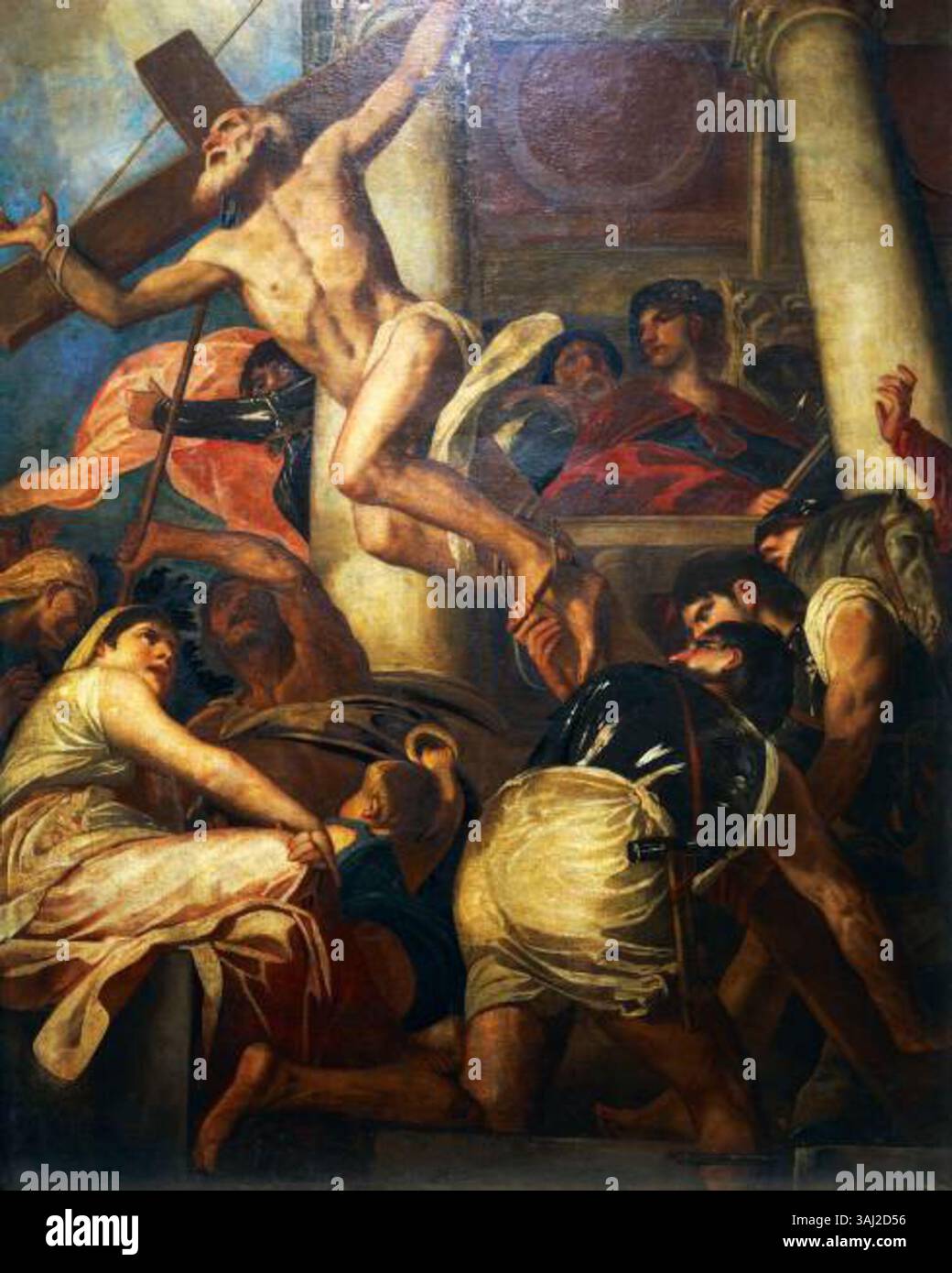 This painting by Alessandro Varotari, also known as Padovanino, depicts ...