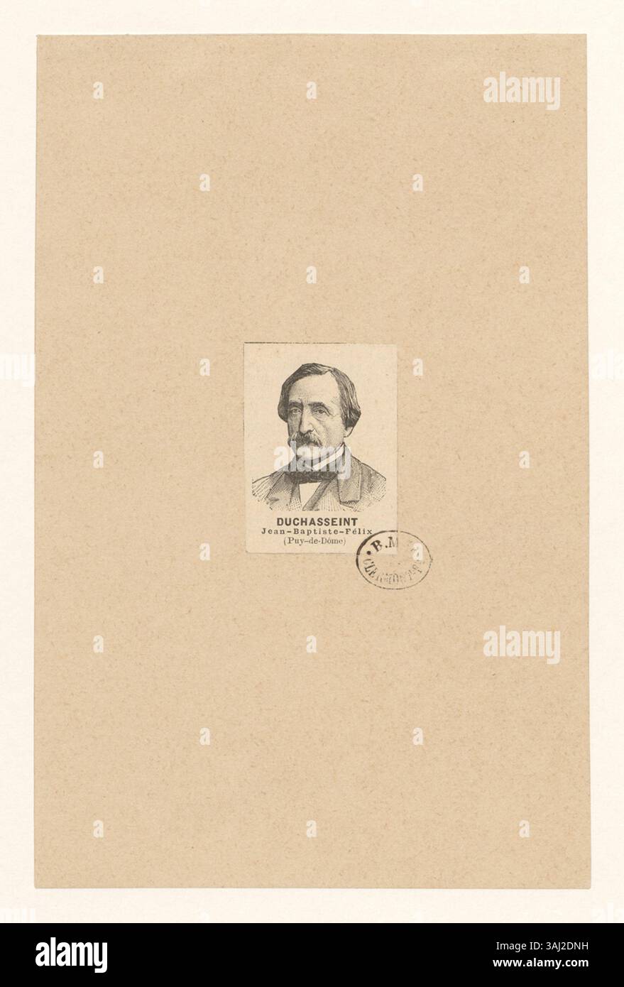 Boyer 857 is a wood engraving print of Jean-Baptiste Duchasseint ...