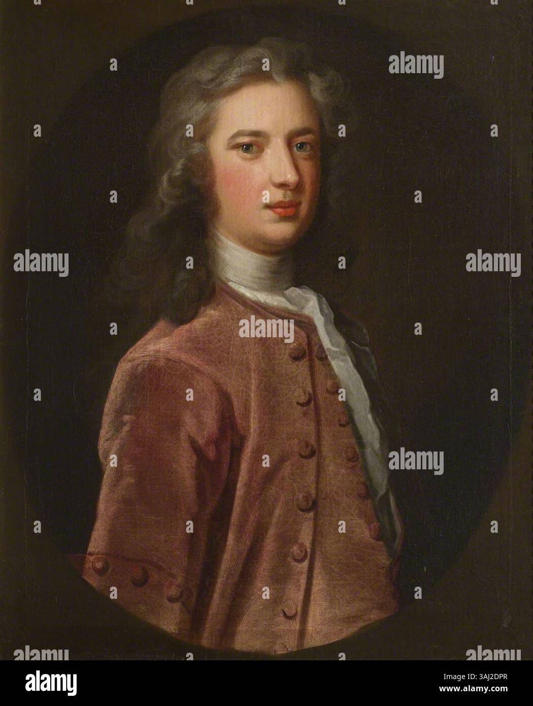 Portrait of Allen Puleston, painted by the British (English) School ...