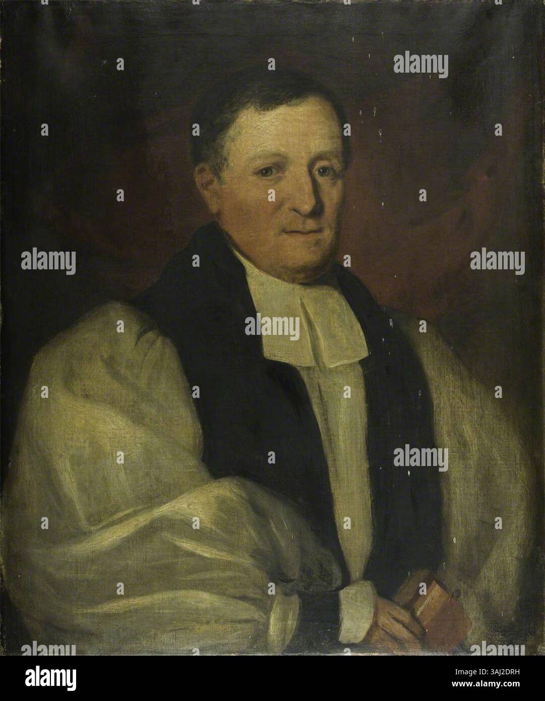 A portrait of The Honourable Richard Ponsonby, Bishop of Derry and Raphoe, painted circa 1830 ...