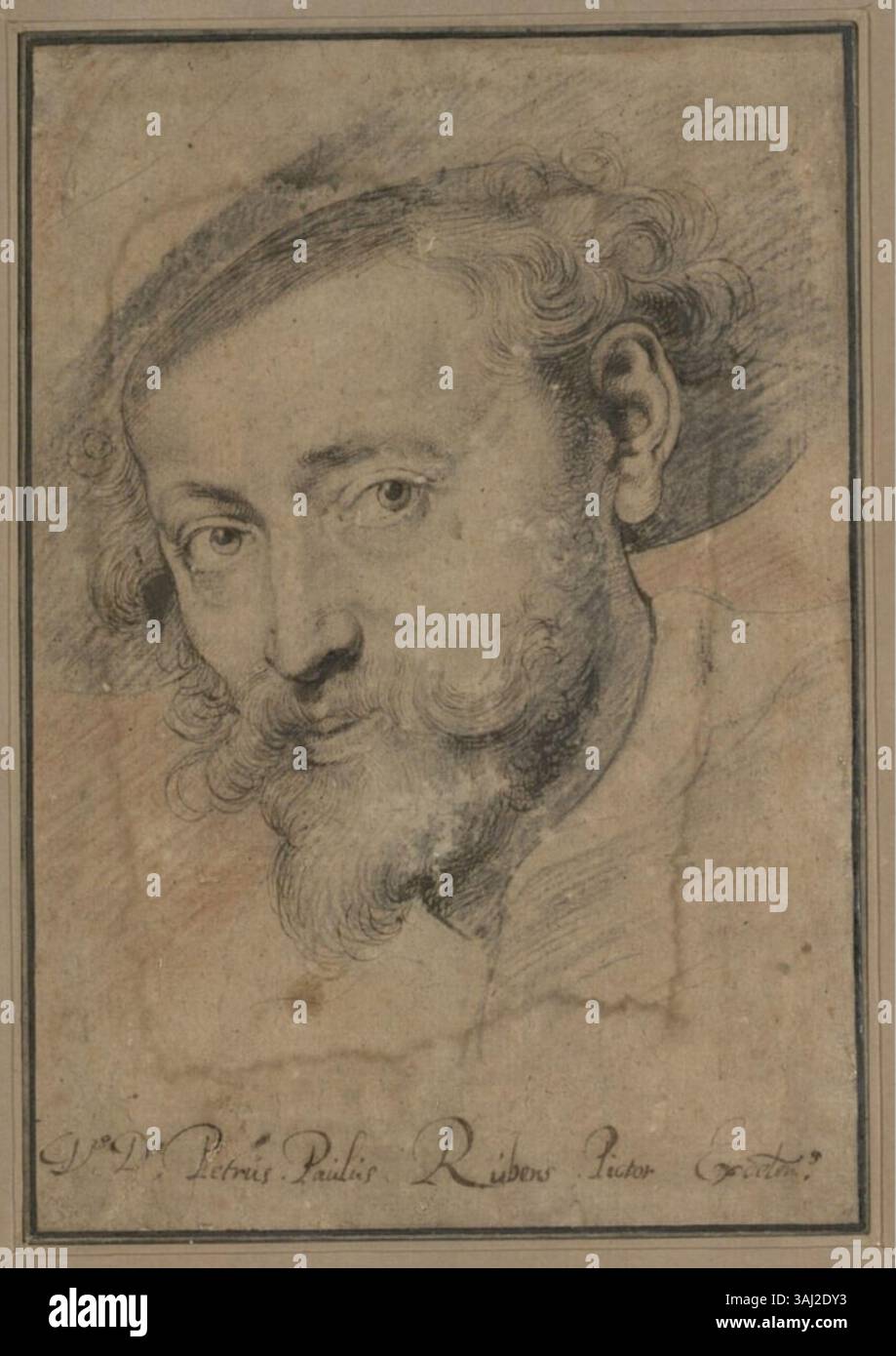 A drawing after the famous artist Peter Paul Rubens, created around 1630. This piece captures ...