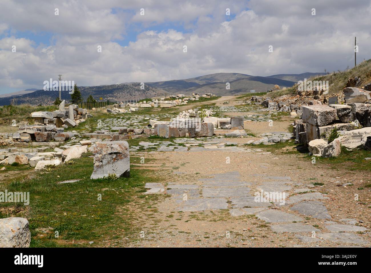 Pisidia Antiocheia Ancient City in Isparta, Turkey Stock Photo - Alamy