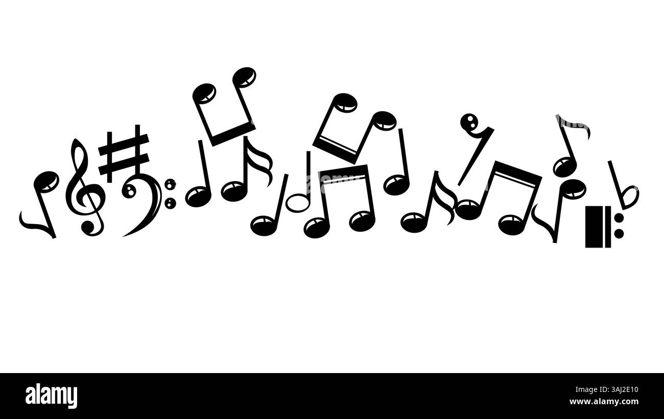 Musical notes staff background with lines Stock Vector Image & Art - Alamy