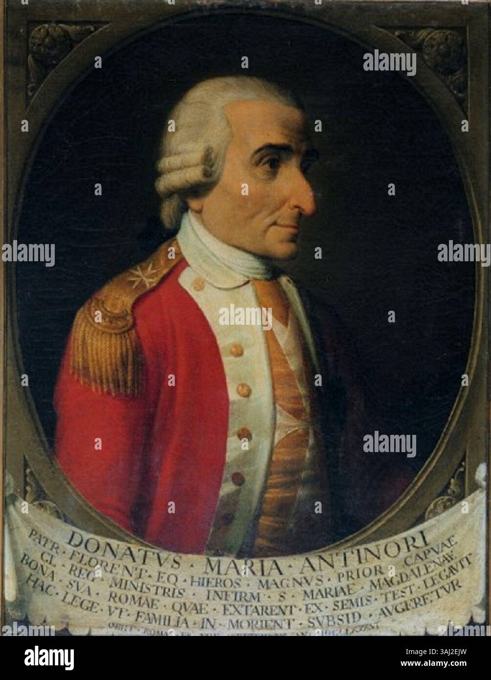 This 18th-century portrait of Marquess Donato Maria Antinori captures ...