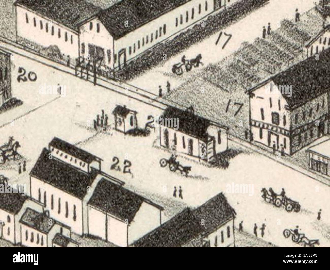 Norwood map hi-res stock photography and images - Alamy