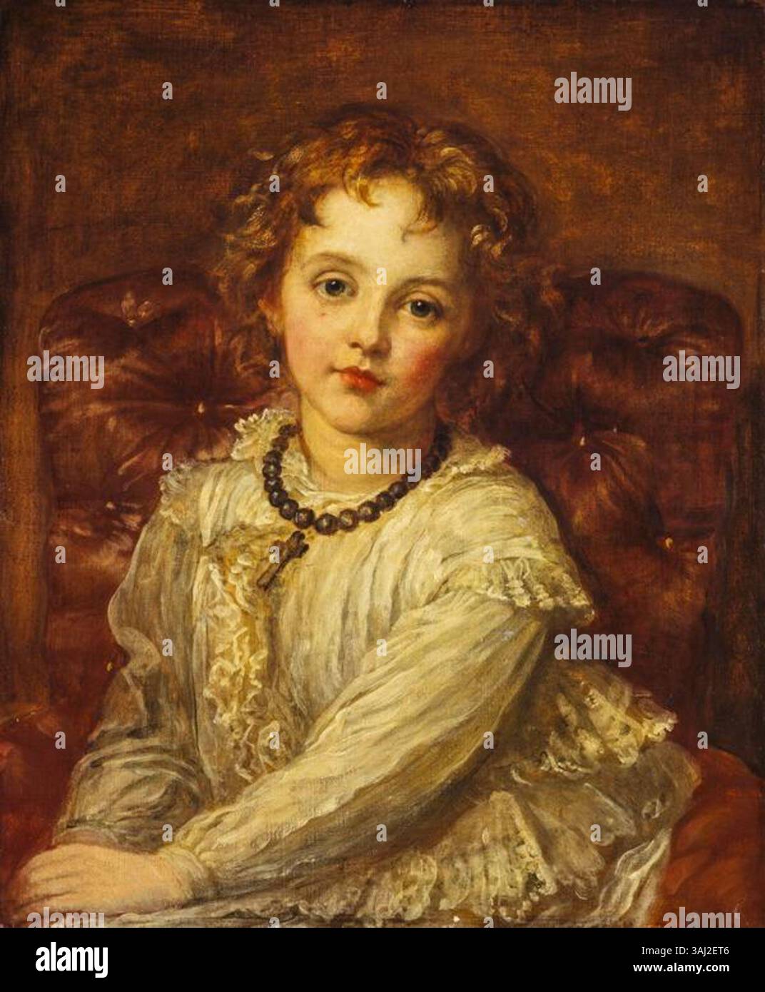 George Frederic Watts' portrait of Caroline Muriel Callander, later Mrs ...