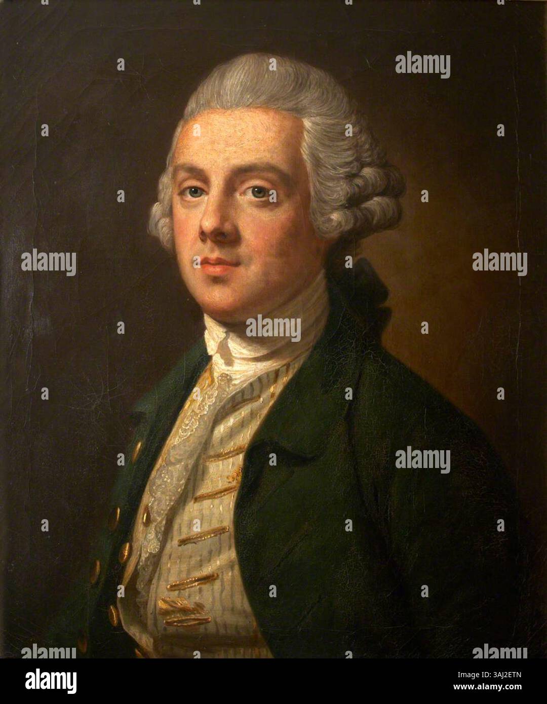 This portrait, painted in the style of William Hoare, depicts The Honourable John Yorke (1728 ...