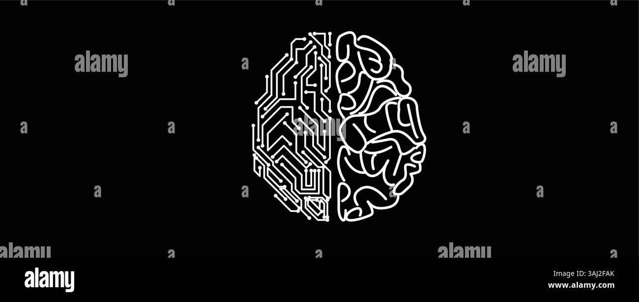 Machine learning abstract concept Stock Vector Images - Alamy