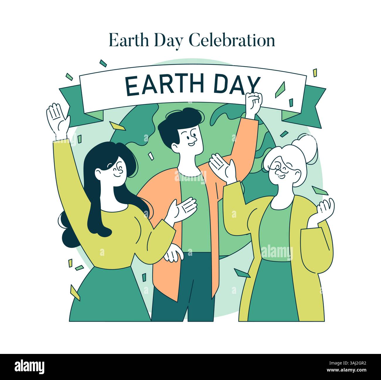 Earth Day celebration brings together diverse individuals joyfully ...