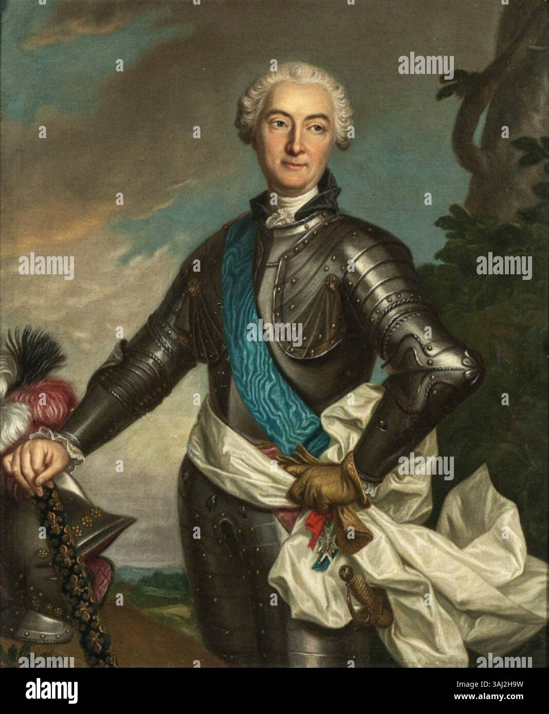 This 18th-century French painting shows a knight of the Order of Malta ...