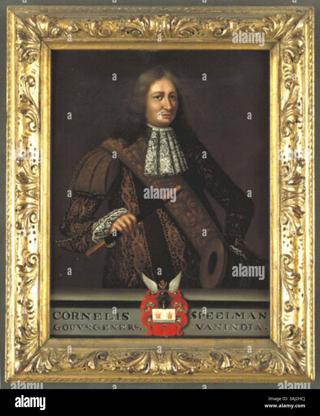 This portrait of Cornelis Speelman, Governor-General of the Dutch East ...