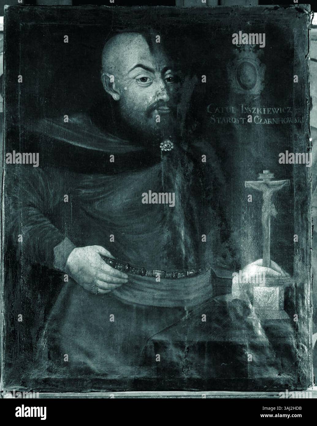 The portrait of Catul Tyszkiewicz, starosta of Chernihiv, displays the ...