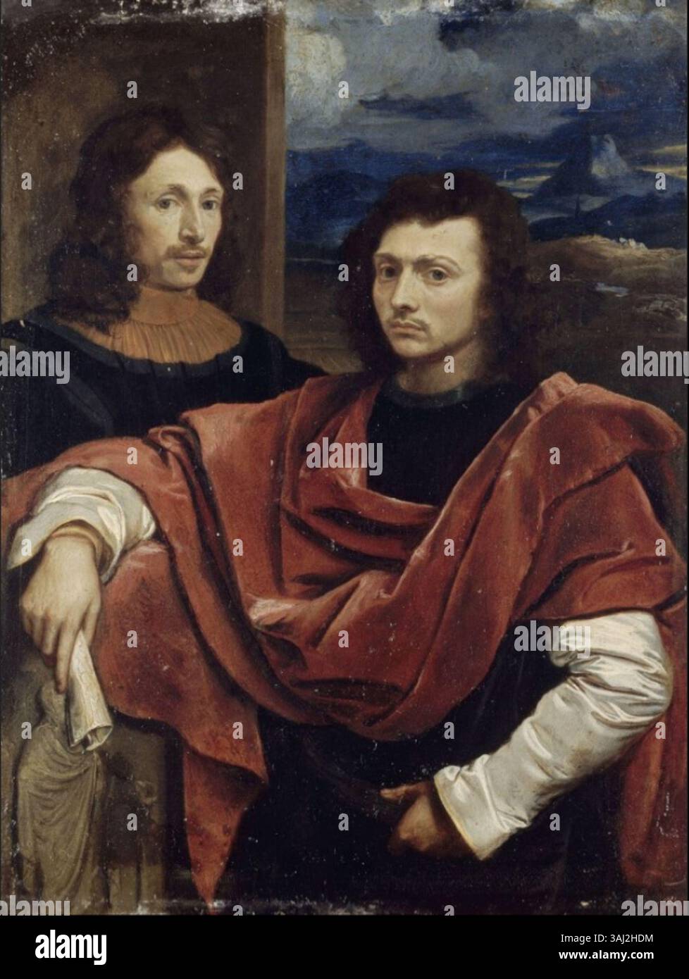 Attributed to Michiel Sweerts, a double portrait of two men from circa ...