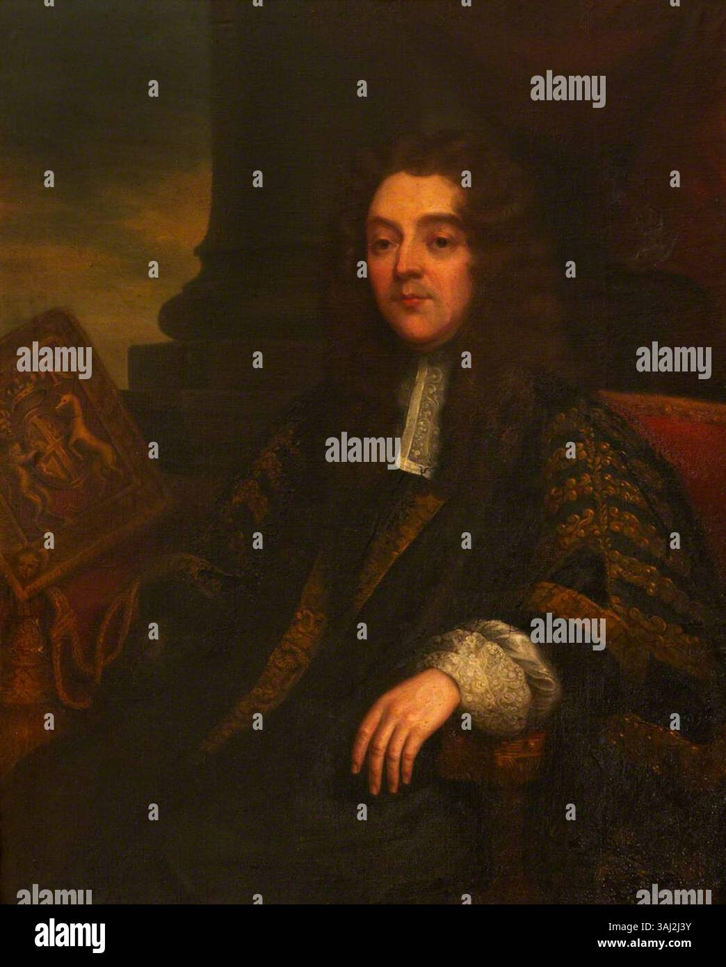 This 17th-century oil painting possibly depicts Henry Hyde, 2nd Earl of ...
