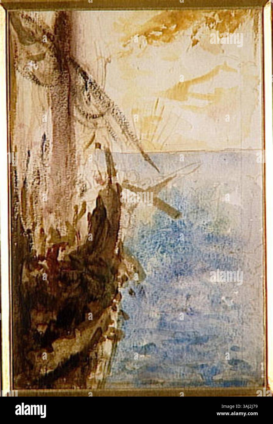 This painting by Gustave Moreau, titled 'Ulysses and the Sirens ...