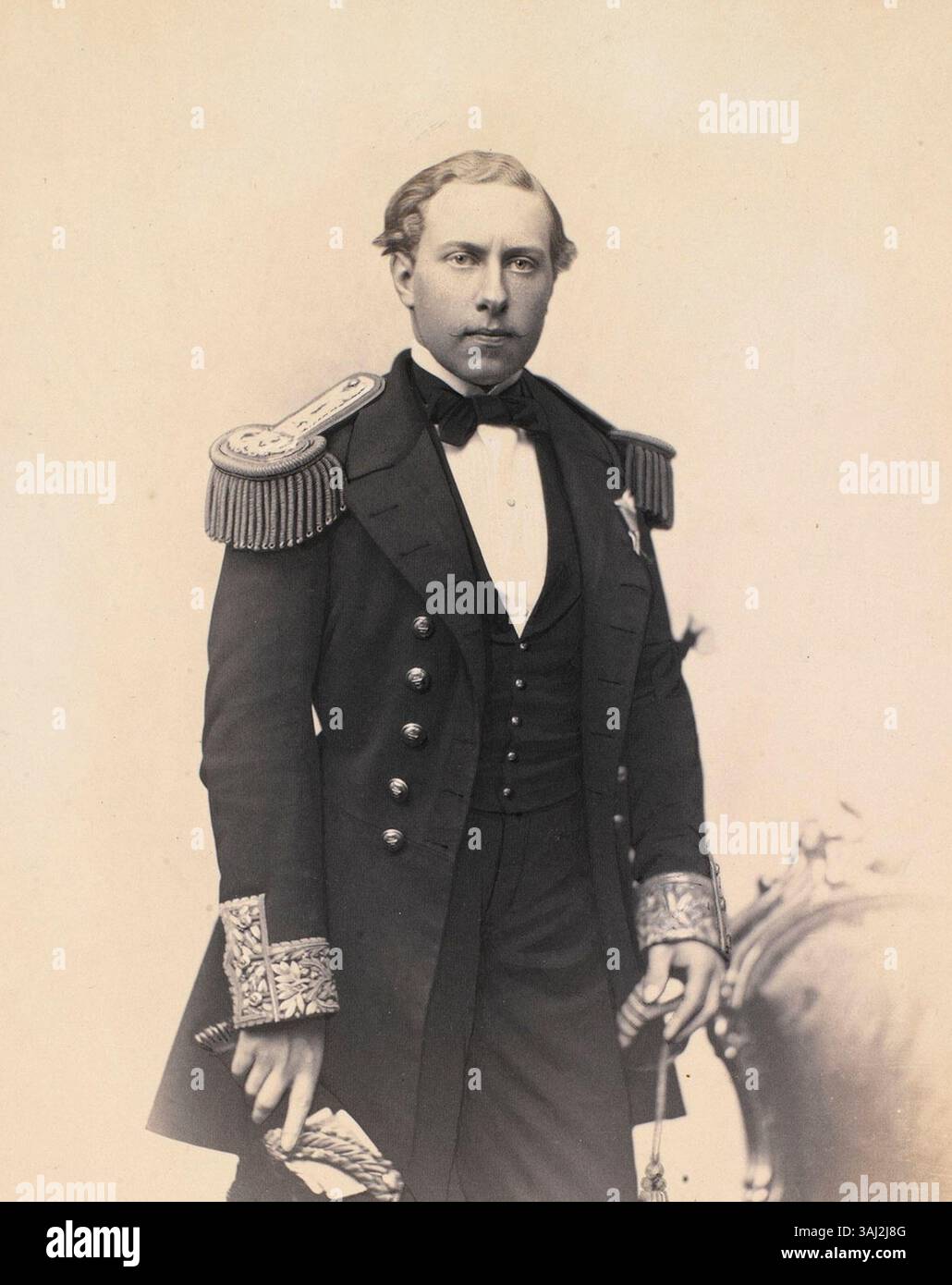 Portrait of Infante Luís, Duke of Oporto, painted in 1861. This artwork ...