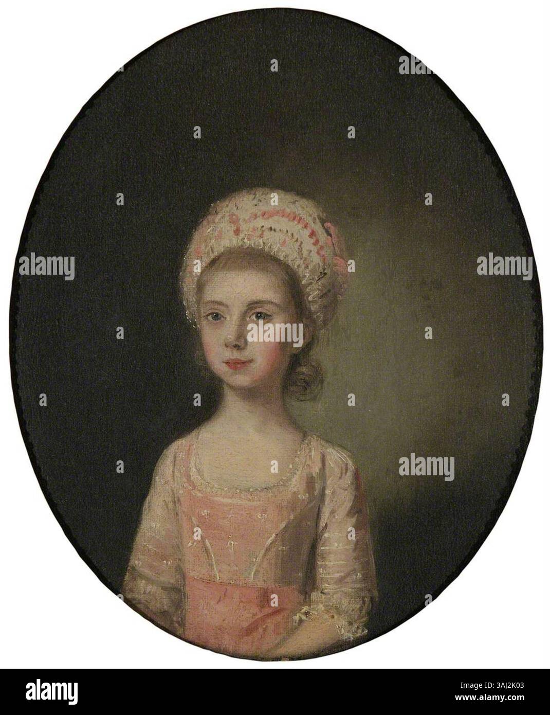 This late 18th-century portrait depicts Catherine Stapleton, later ...