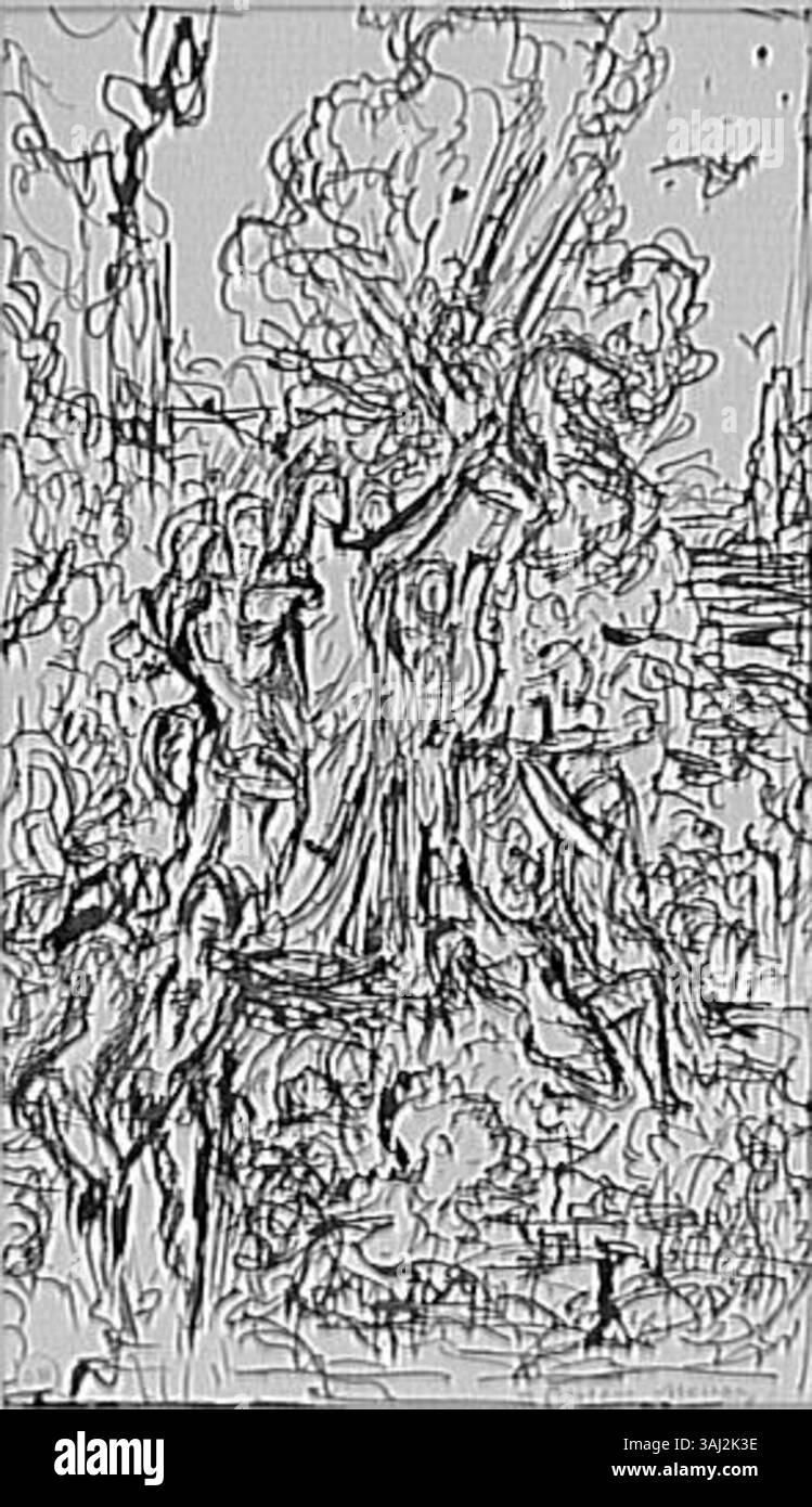 Gustave Moreau’s 'Tyrtée,' created between 1850 and 1895, depicts the ...