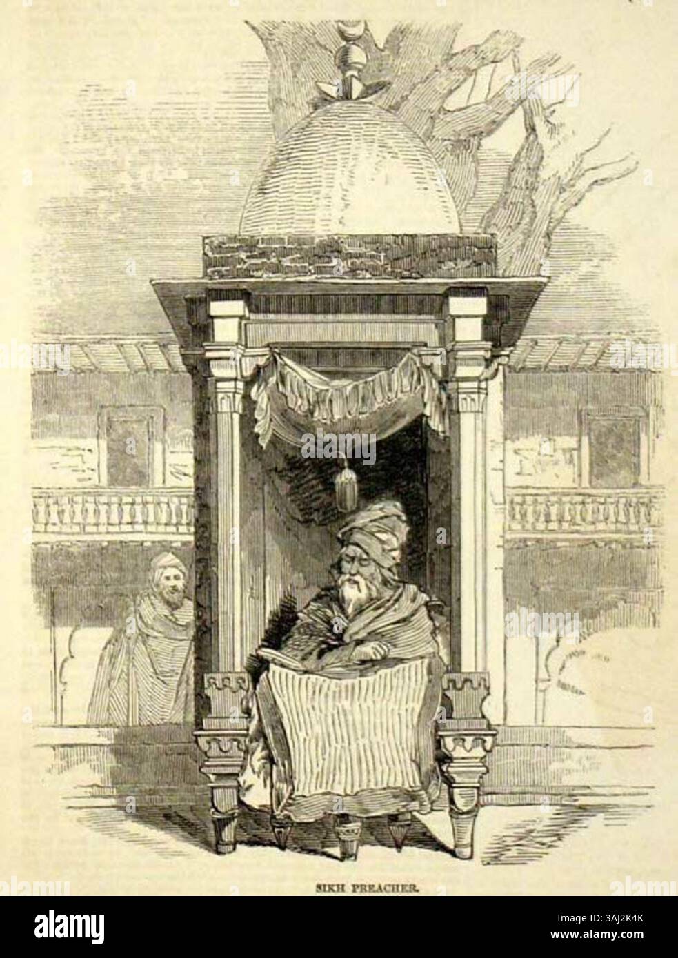 This 1846 illustration by Godfrey Vigne in The Illustrated London News ...