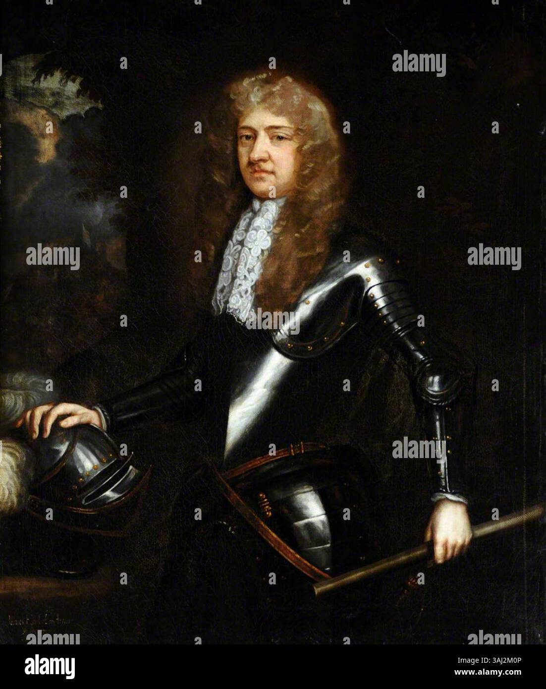 This portrait, painted in the style of Godfrey Kneller, depicts Richard ...