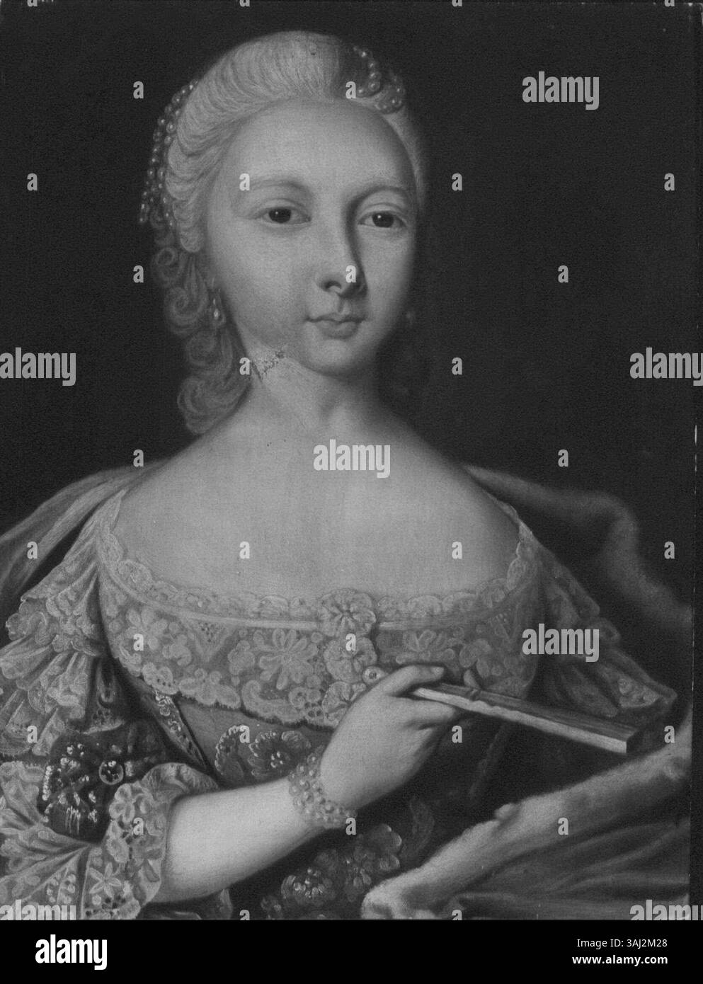 An 18th-century German portrait of Anne, Princess Royal and later ...