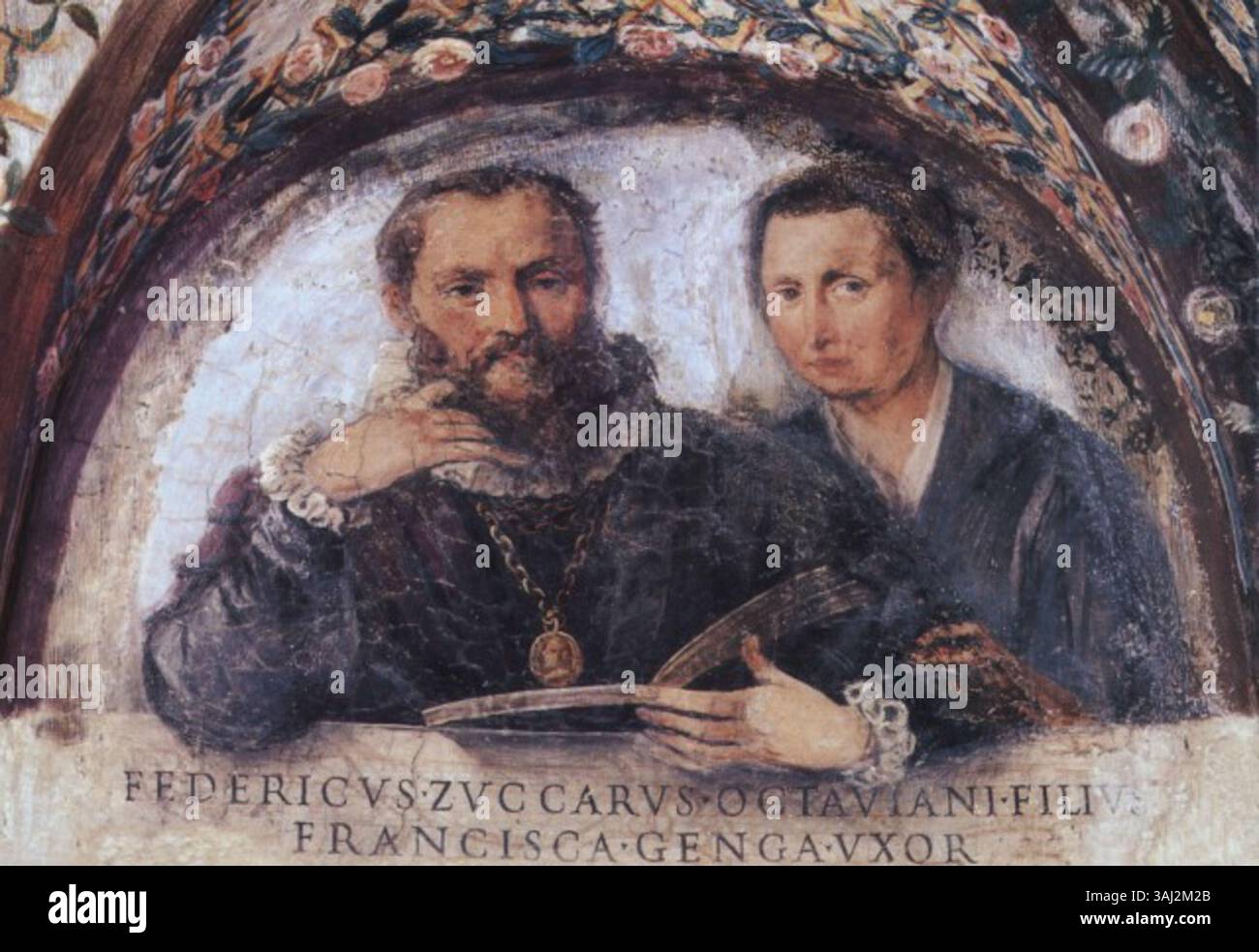 This fresco by Federico Zuccaro and his workshop, created between 1593 ...