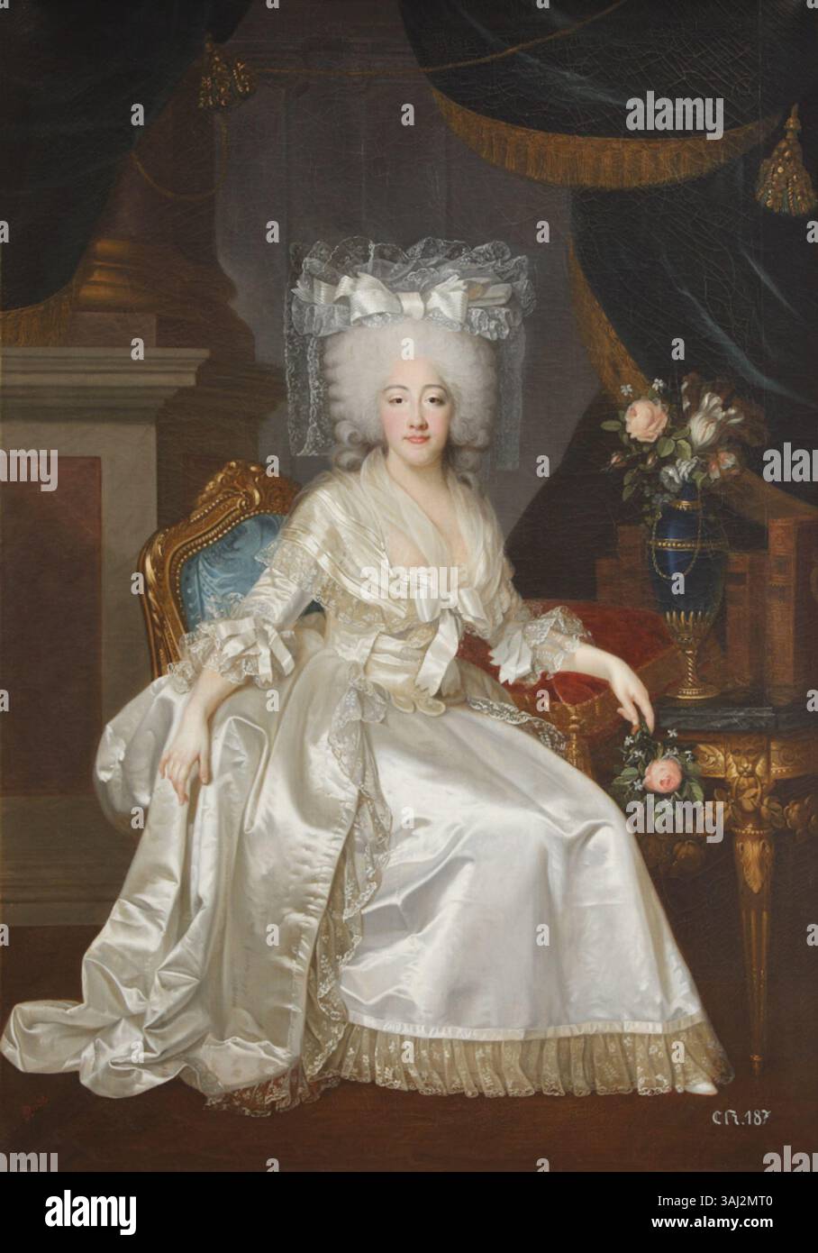 Portrait of Marie-Joséphine-Louise de Savoie, Comtesse de Provence ...