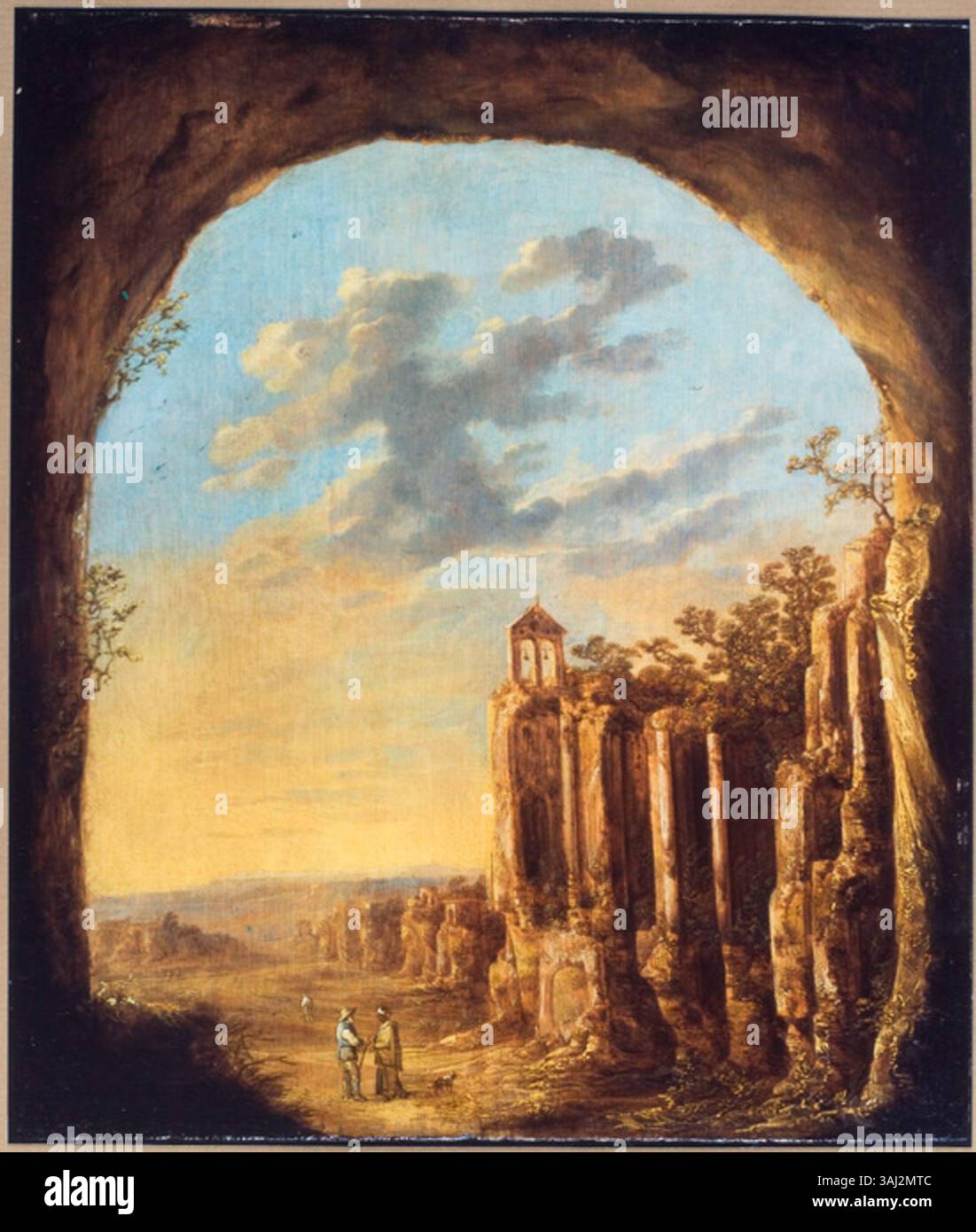 David de Hooch's 'Landscape with Ruins and a Clock Tower' (1650) depicts an expansive rural ...