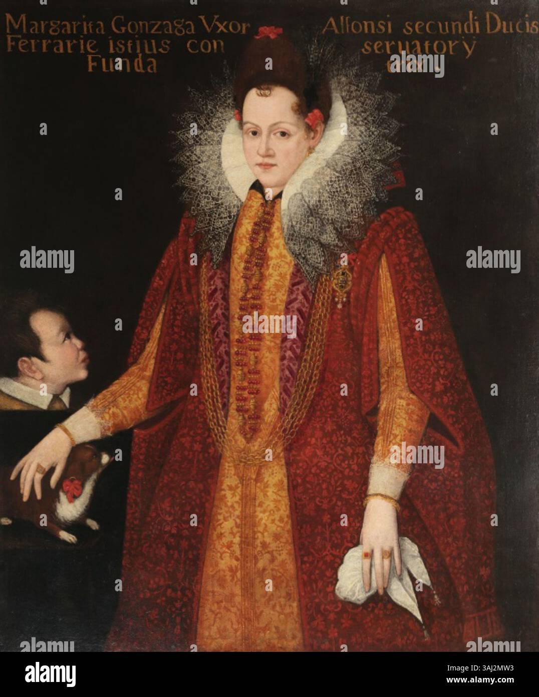 Portrait of Margherita Gonzaga, Duchess of Ferrara (1564-1618), after ...