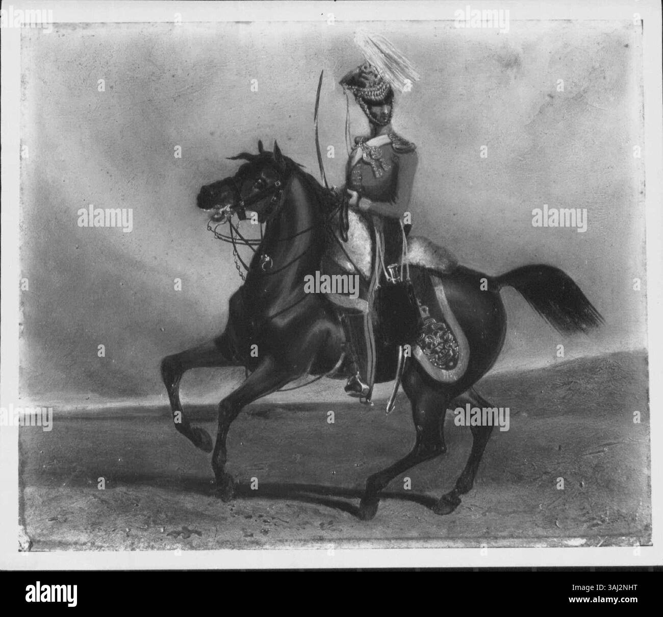 Private, 4th The Queen's Own Light Dragoons, painted by Henry Alken ...