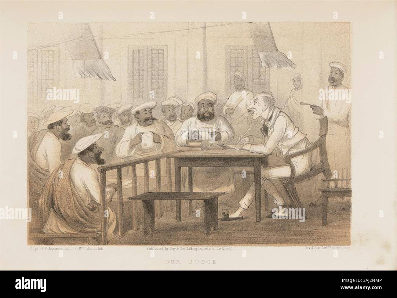 'Our Judge' from 'Curry and Rice on Forty Plates', shows the life of a ...