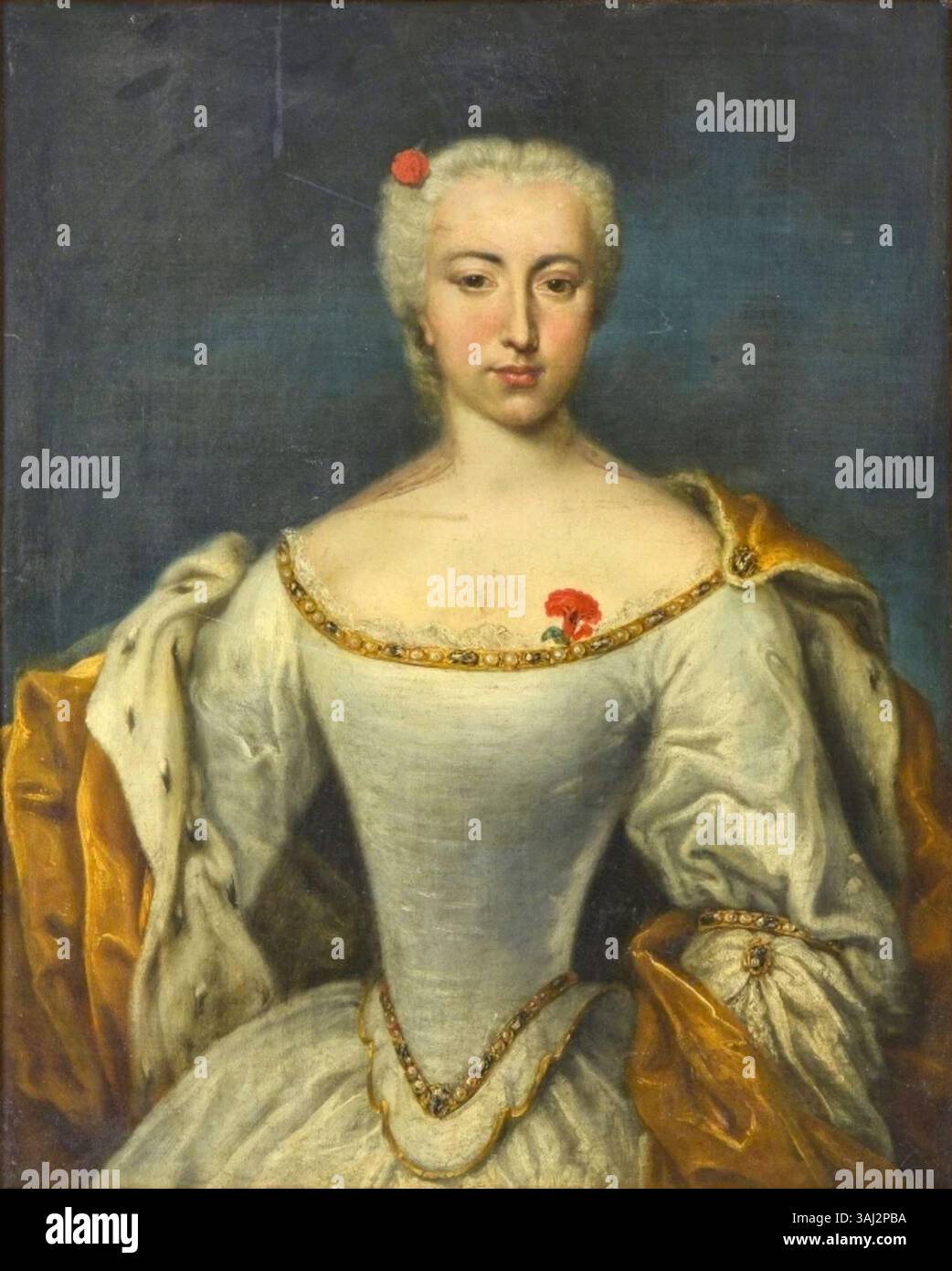 Portrait of Maria Teresa Rafaela of Spain, painted in the 18th century ...