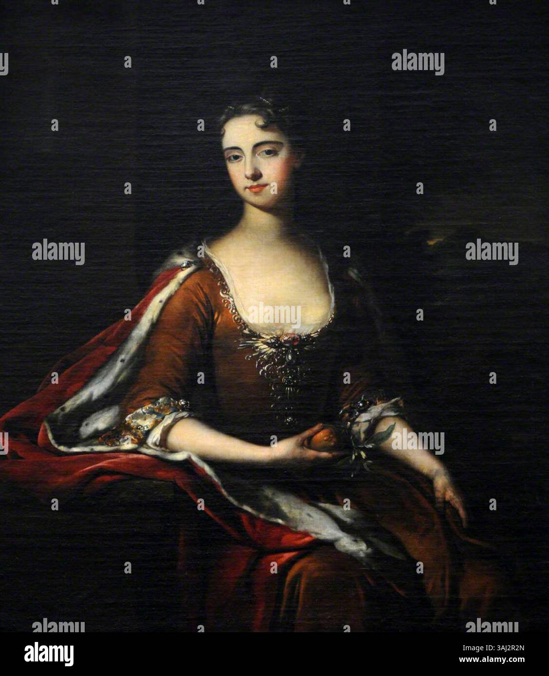 This 1717 portrait by Charles Jervas depicts Bridget Sutton, Duchess of ...