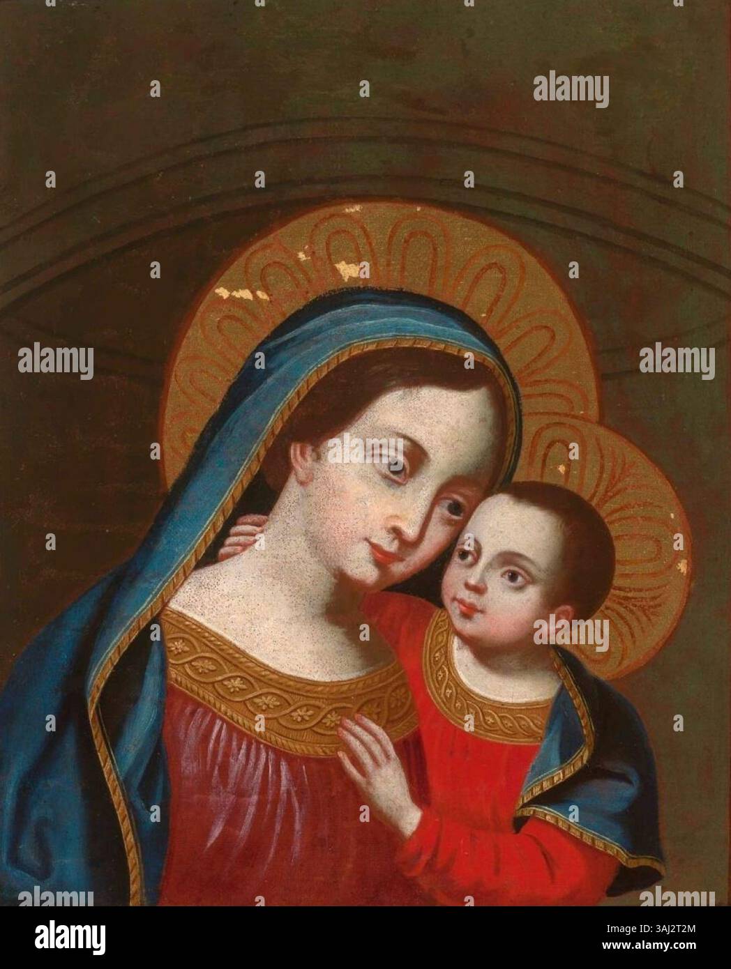 The 'Mother of the Good World' painting from the 18th century ...