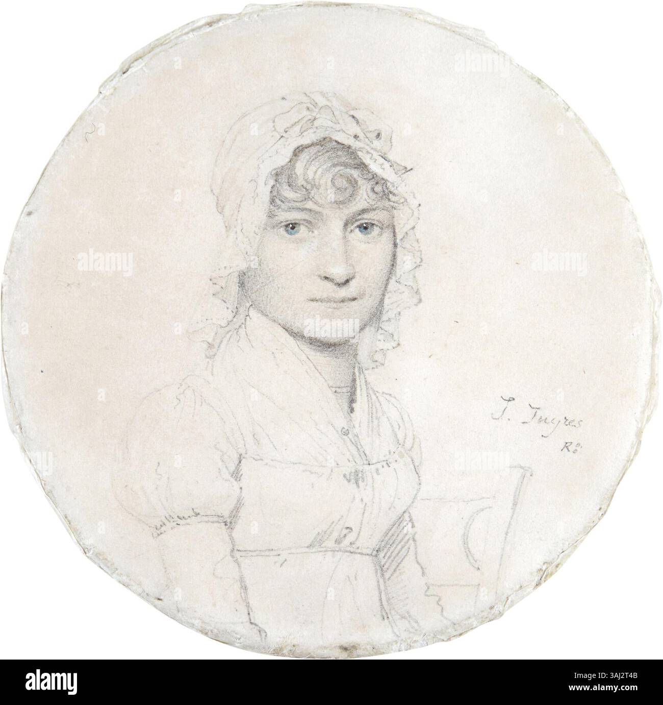 This portrait by Ingres, dating to the late 1790s, depicts a young ...