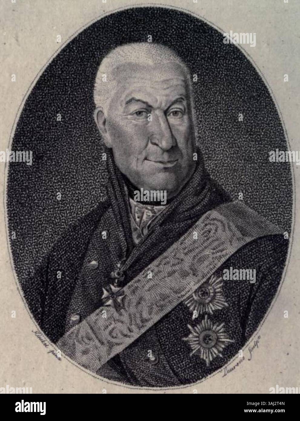 This 1809 portrait of Friedrich Adolf Graf von Kalckreuth, created by ...